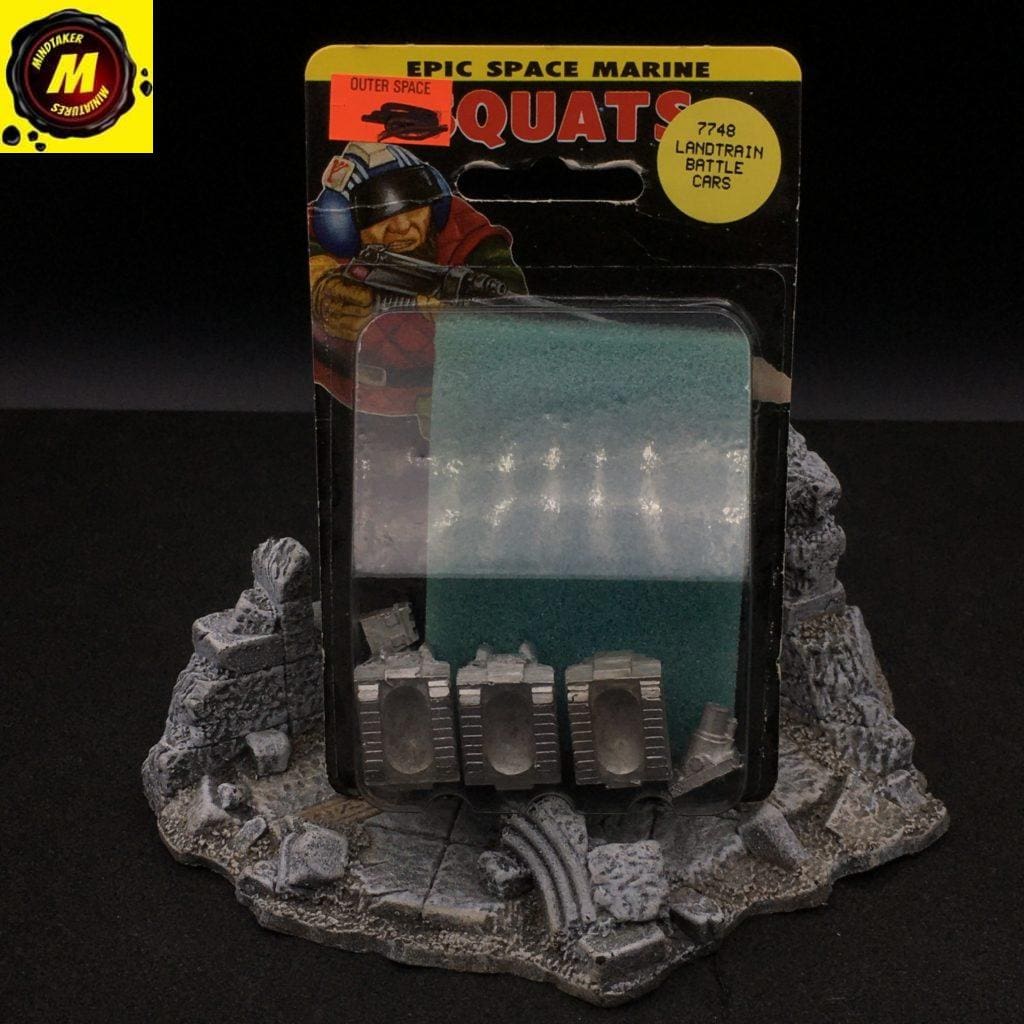 Land Train Battle Cars (NIB) - #69290 - Mindtaker Miniatures