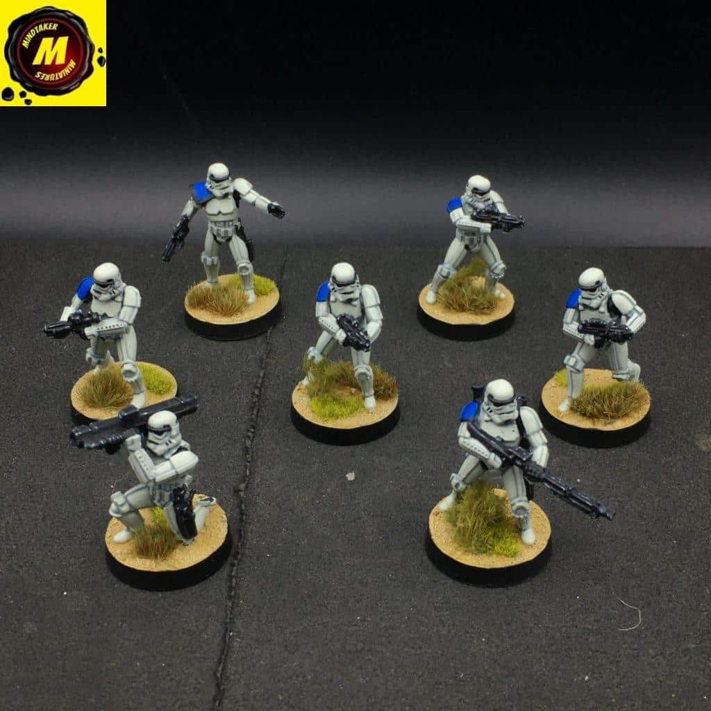 Stormtroopers (x7) 2 - #76542 - Mindtaker Miniatures