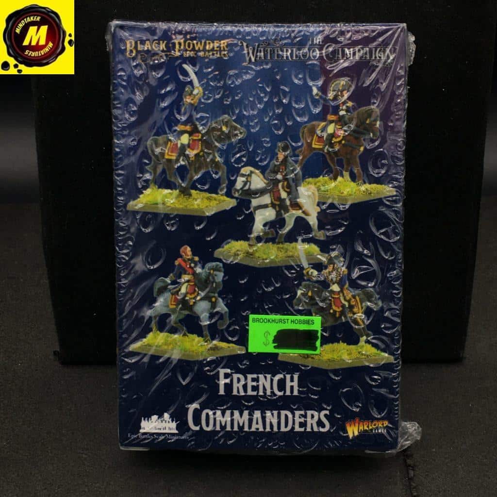 French Commanders (NIB) - #81998 - Mindtaker Miniatures