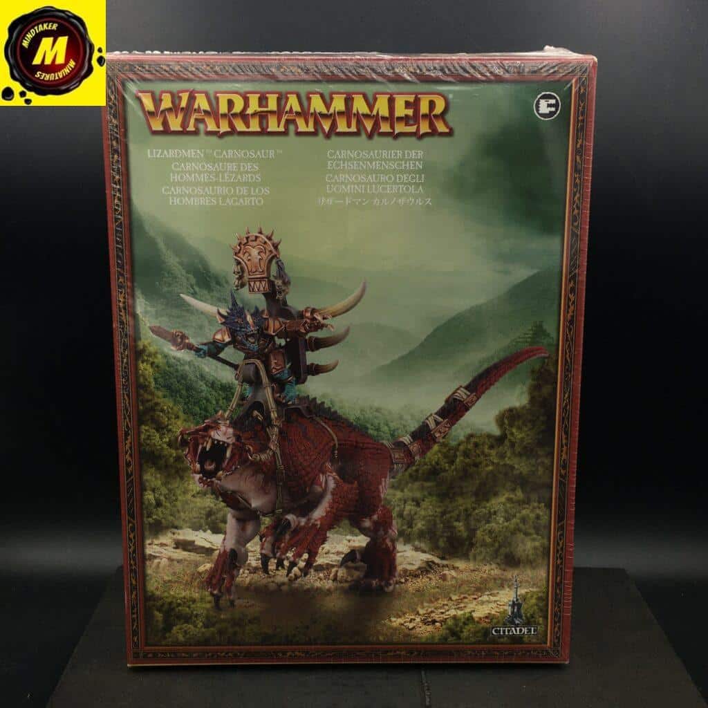Lizardmen Carnosaur (NIB) - #84003 - Mindtaker Miniatures