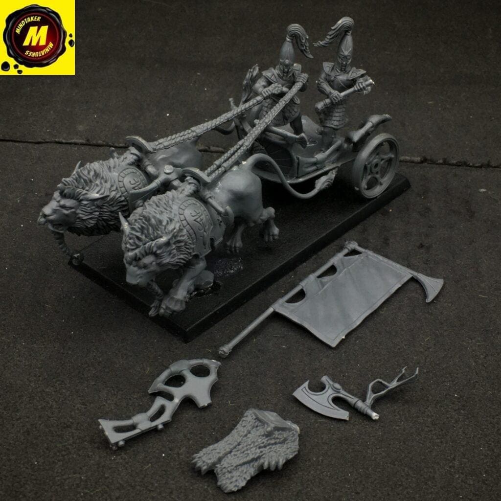 White Lion Chariot 2 - #87788 - Mindtaker Miniatures