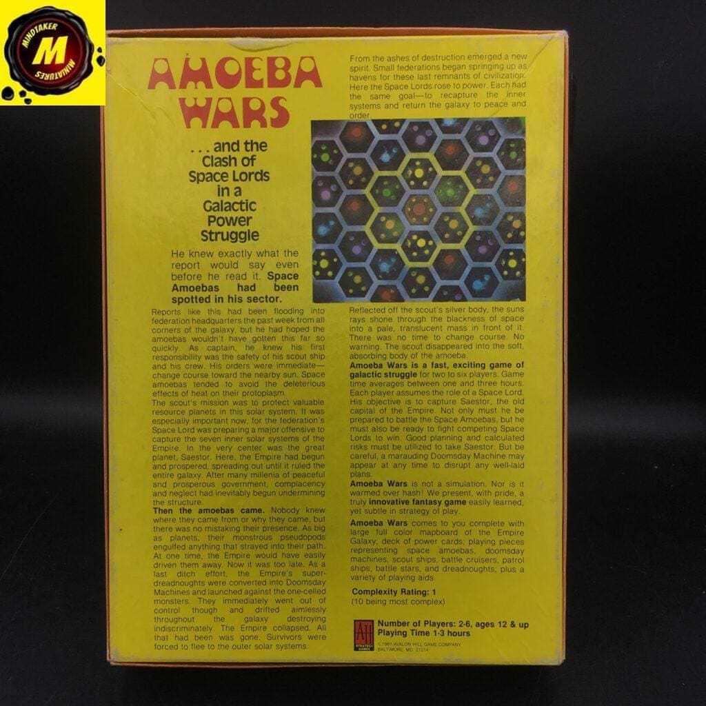 Amoeba Wars: Game of Galactic Conquest - #92524 - Mindtaker Miniatures