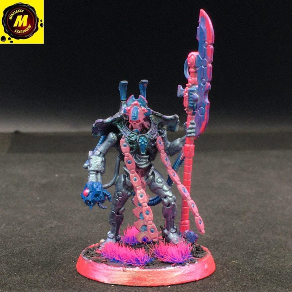 Necron Overlord (Indomitus Sculpt) - #99999 - Mindtaker Miniatures