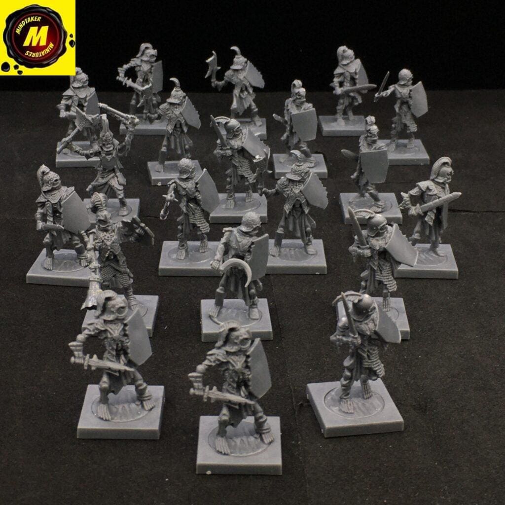 Undead Revanent Regiment (x20) - #102420 - Mindtaker Miniatures
