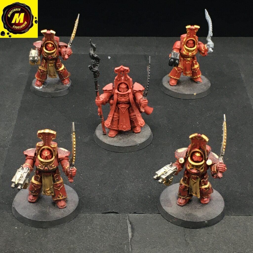 Scarab Occult Terminators (x5) 3 - #105251 - Mindtaker Miniatures