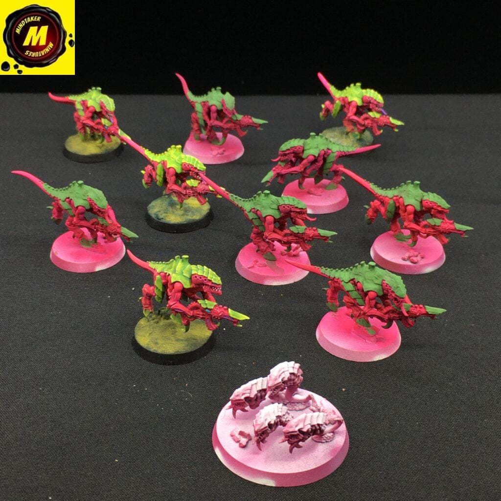 Termagants and Ripper Swarm (x10+1) 2 - #106092 - Mindtaker Miniatures