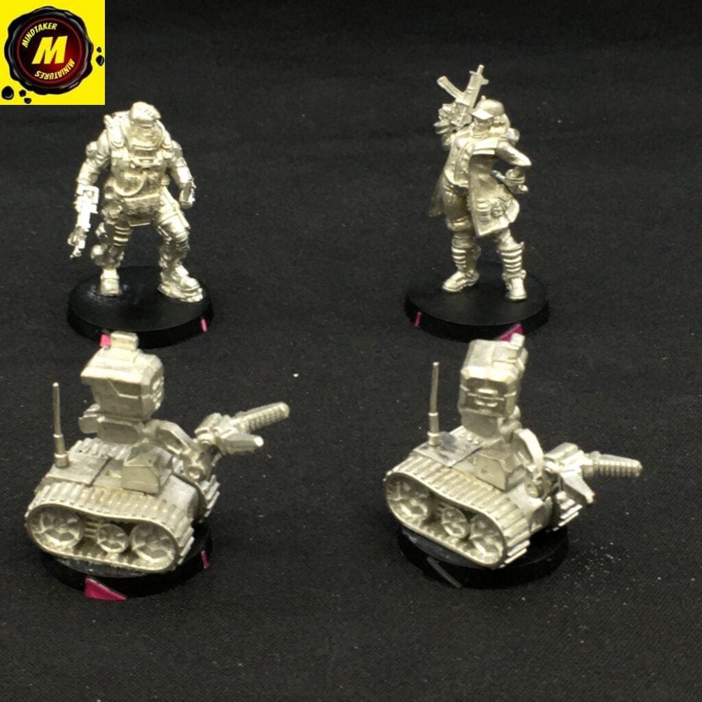 Kosmoflot Support Pack (x4) - #114012 - Mindtaker Miniatures