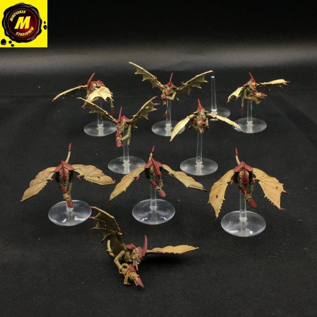 Tyranid Gargoyles (x9) - #129114 - Mindtaker Miniatures