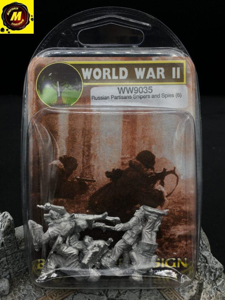 Soviet Partisans Snipers and Spies (x6) (NIB) - #WW9035 - Mindtaker ...