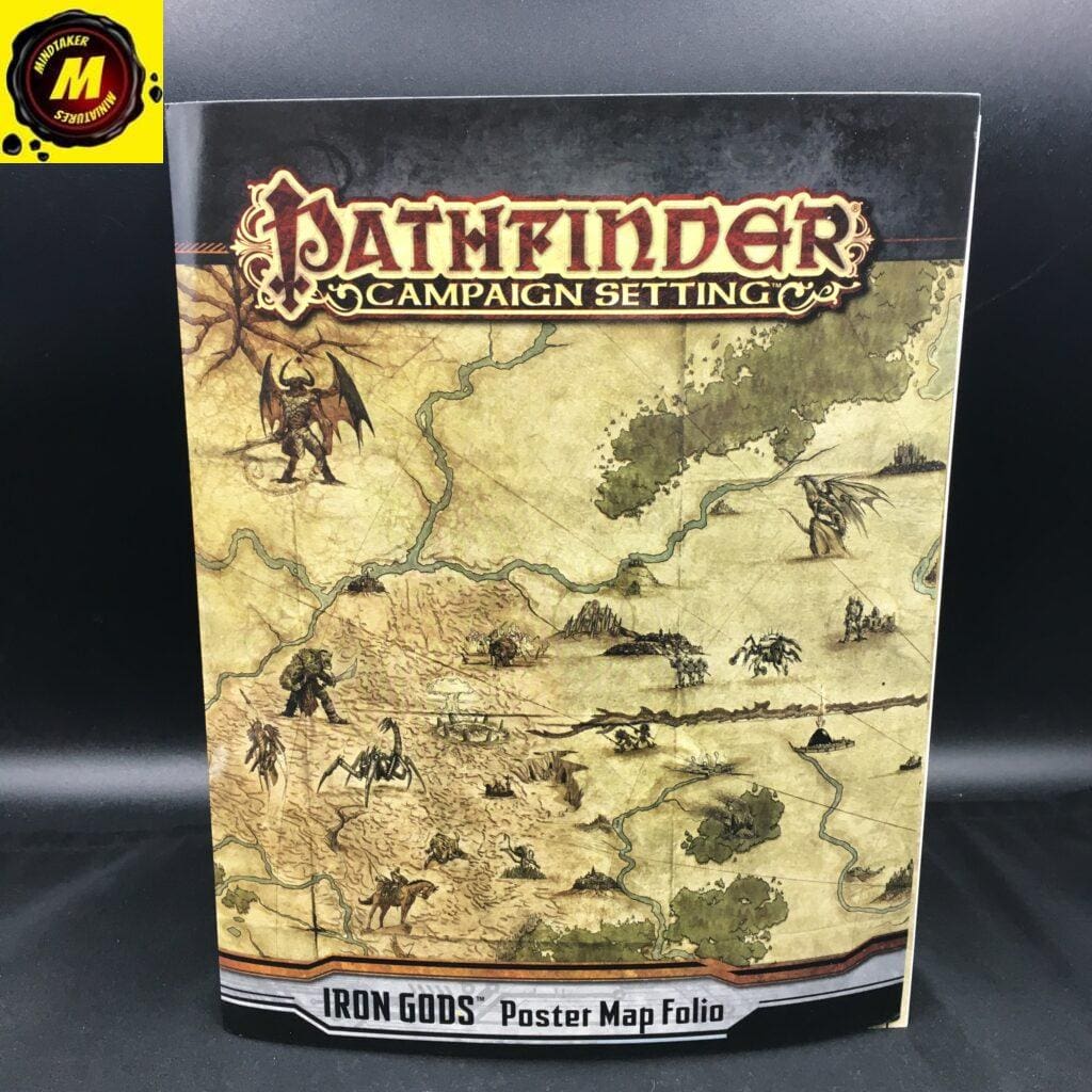 Iron Gods Poster Map Folio (PZO9277) - #133337 - Mindtaker Miniatures